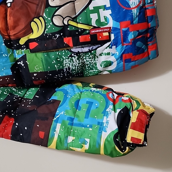 Members Only | Jackets & Coats | Members Only Spongebob Hooded Puffer ...